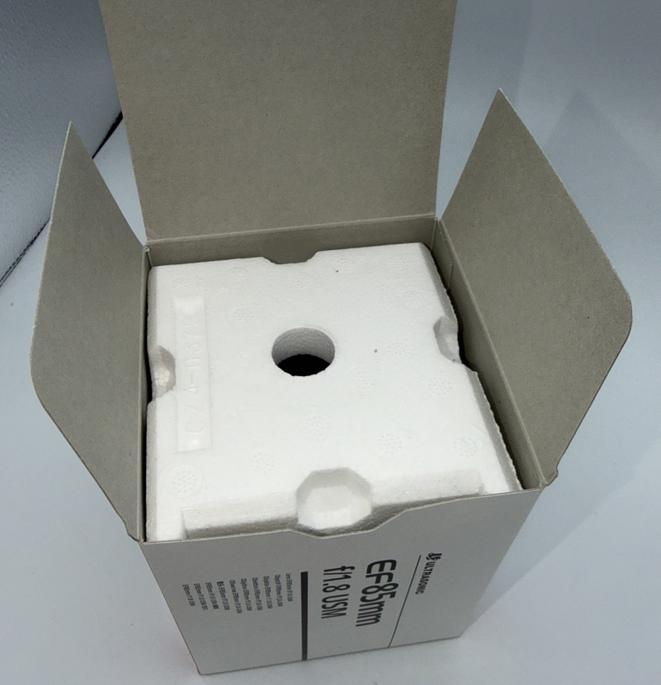 Canon Ultrasonic Telephoto Lens EF 85MM 1:1.8 + Box Excellent Clean | eBay