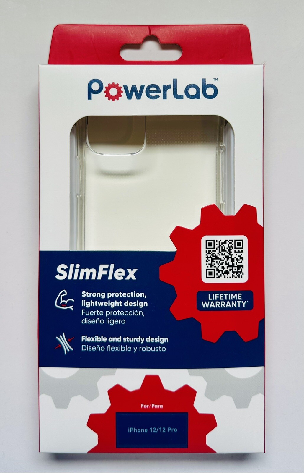 PowerLab SlimFlex Case for iPhone 12 / 12 Pro - Clear | eBay