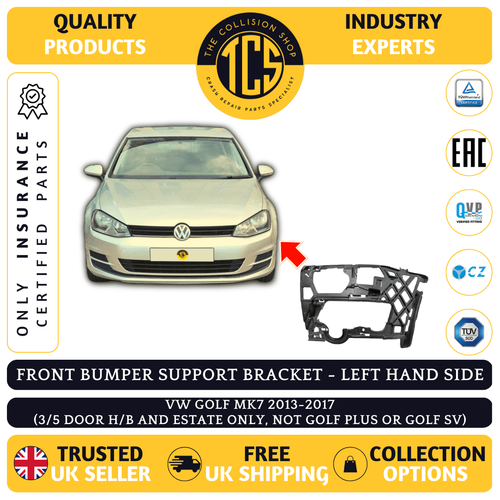 FRONT BUMPER TO WING SUPPORT BRACKET FIXING - VW GOLF MK7 2013-2017 3 ...