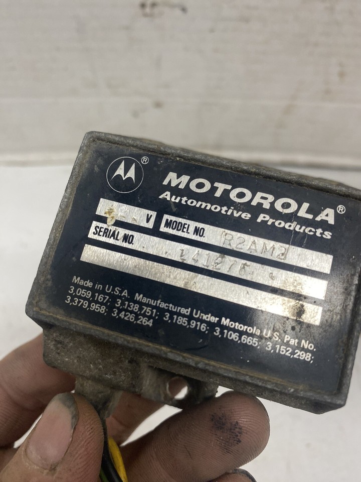 1967-1968 MOTOROLA AMC VOLTAGE REGULATOR JAVELIN AMX REBEL AMERICAN ...