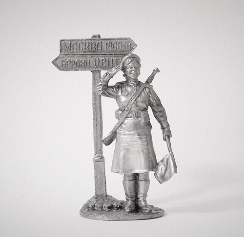 ⭐Soldiers Figurines Soviet Traffic Controller World War II WW2 54 mm⭐ ...