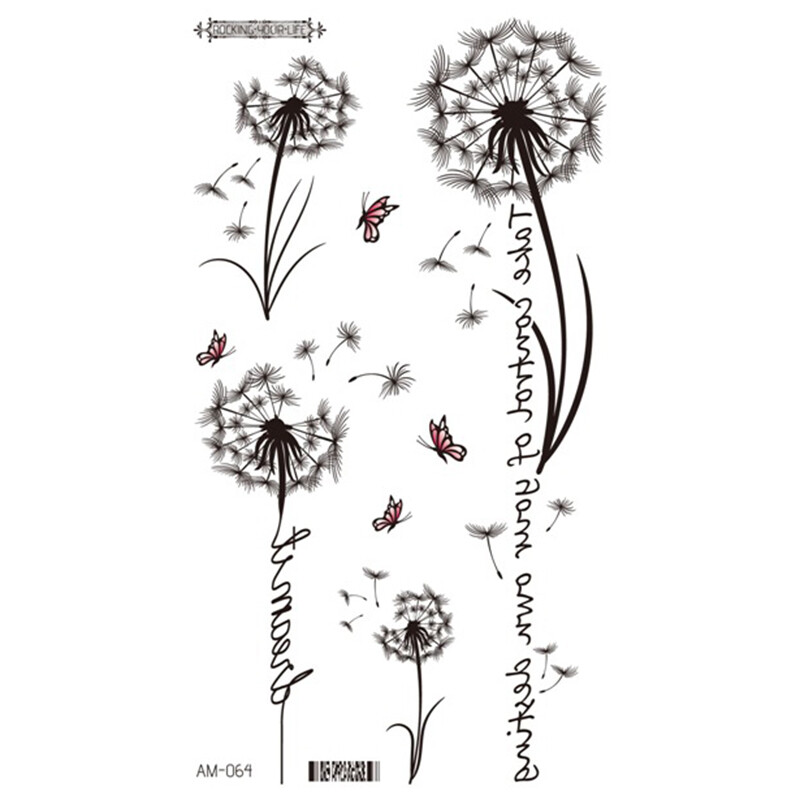 Back Tattoo Stickers Body Art Body Decoration Colored Tattoo Stickers ...