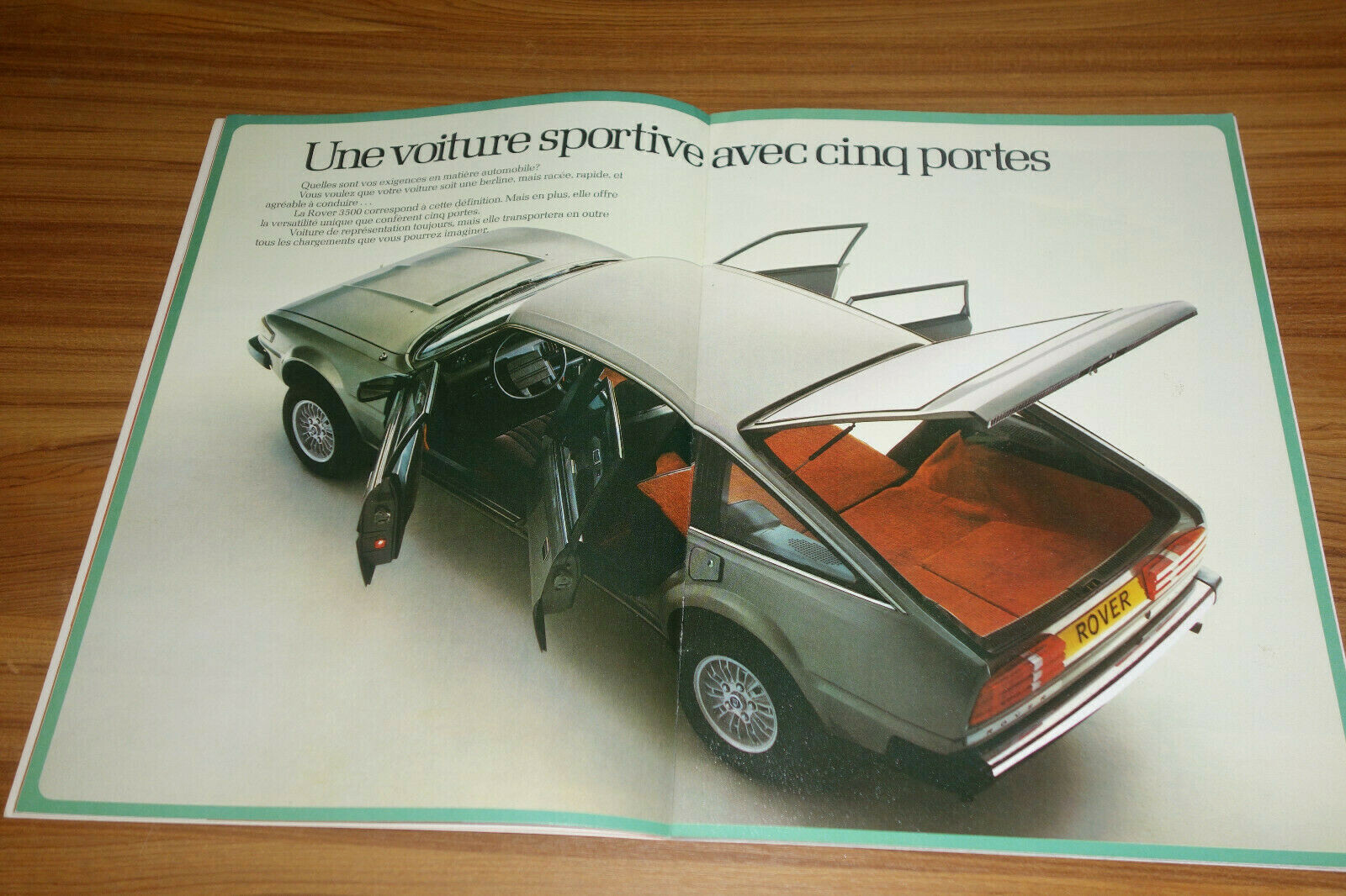 Catalogue ROVER 3500 (SD1) de 1977 | eBay