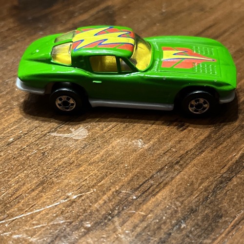 1979 Mattel Hot Wheels 1963 Split Window Green Chevy Corvette Lightning ...
