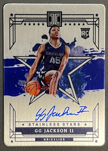 2023-24 Panini Impeccable GG Jackson RC Rookie Stainless Stars Auto ...