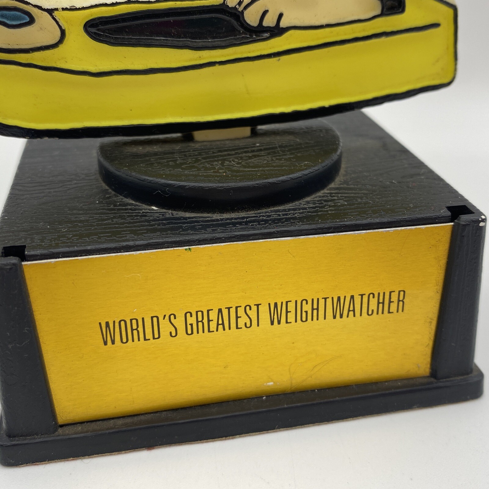 Vintage Snoopy Trophy World's Greatest Weightwatcher Aviva 1971 Peanuts ...