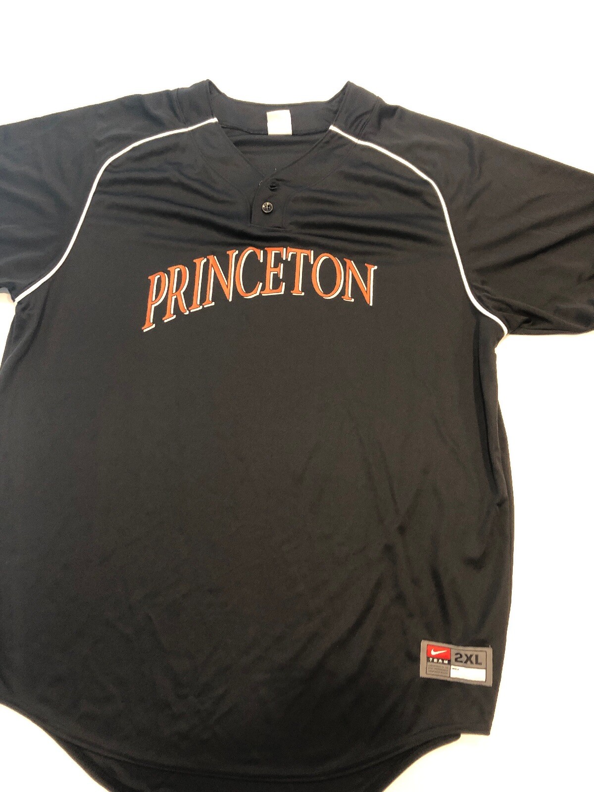 Game Worn Used Princeton Tigers Speedline Baseball Jersey Size 2XL NO ...