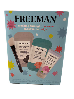 Freeman Woman 2 face Sachets/Masks +1 Hydrating Gel Cream Mask Bonus ...