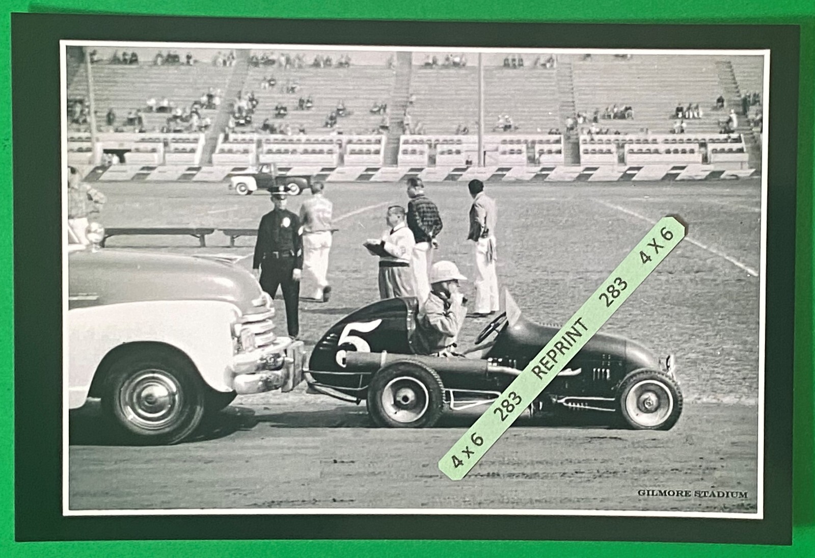 Found 4X6 PHOTO of Old GILMORE STADIUM Racing Sprint Race Car | eBay