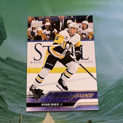 2023-24 UD Upper Deck Series 2 Young Guns - 489 Ryan Shea, Pittsburgh ...