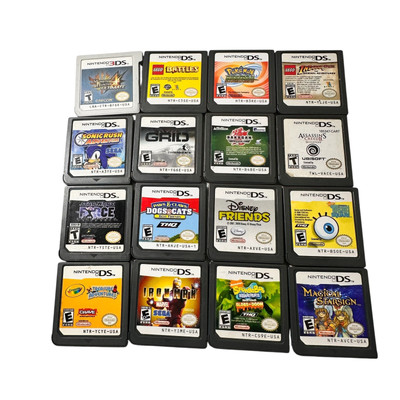 Nintendo DS Games Lot Of 15 An 1 Nintendo 3DS Read Disc- For Names Of ...