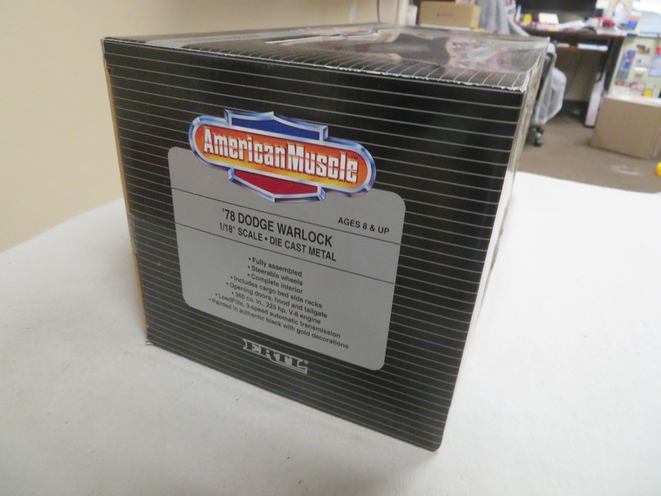1994 ERTL AMERICAN MUSCLE 1978 DODGE WARLOCK COLLECTORS EDITION DIE ...
