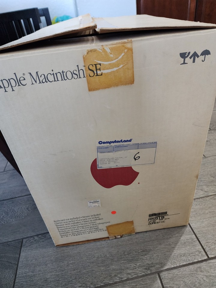 MACINTOSH SE COMPUTER W/ MOUSE & KEYBOARD Complete | eBay