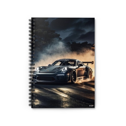 Porsche 911 Spiral Notebook - Ruled Line | eBay