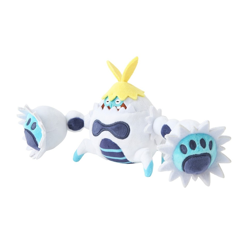 Pokemon Center Fit Plush Doll - 740 Crabominable 4.5in Fight Crab Yeti ...