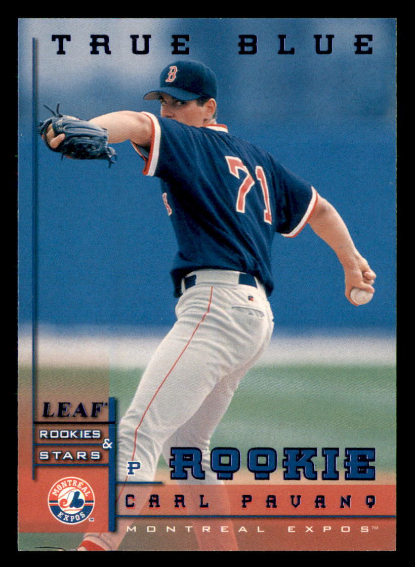 1998 Leaf Rookies & Stars #262 Carl Pavano ROO, PR500 | eBay
