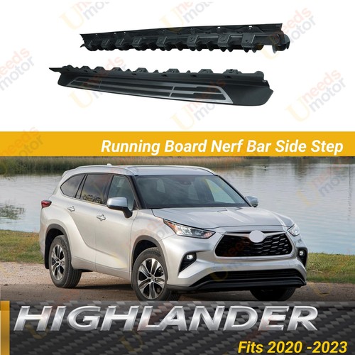 For 2019-2023 Toyota Highlander Set Door Step Running Boards Side Step ...