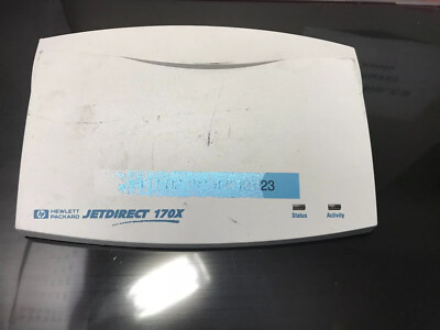HP JetDirect 170X J3258B-61012 External Print Server (No aca dapter) | eBay