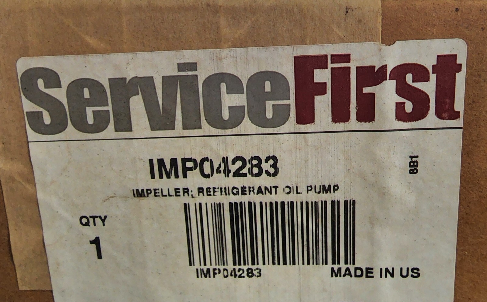 Trane CTV Impeller Ref. Oil Pump, IMP04283, New | eBay