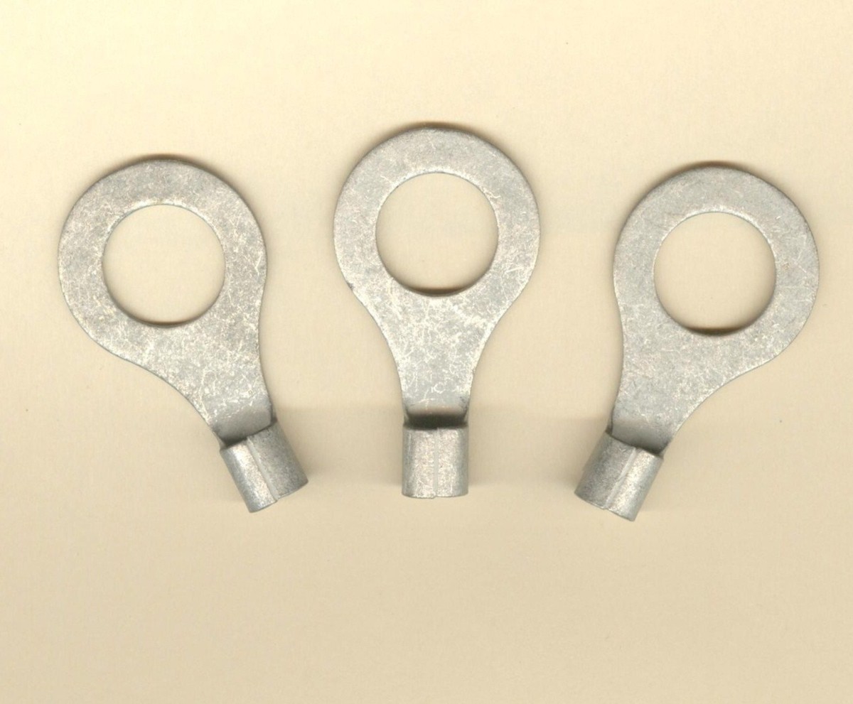 Terminal Blocks 5 Pins For Wire 10 Bare Ring Lug Brazed Barrel Seam ...