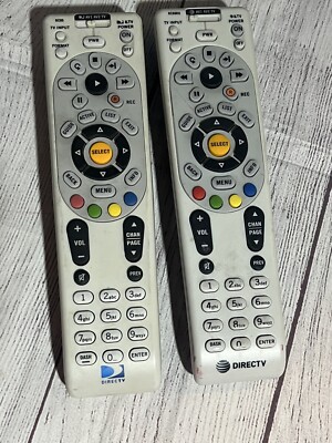 Lot Of 2 Direct TV remotes Free Shipping | eBay