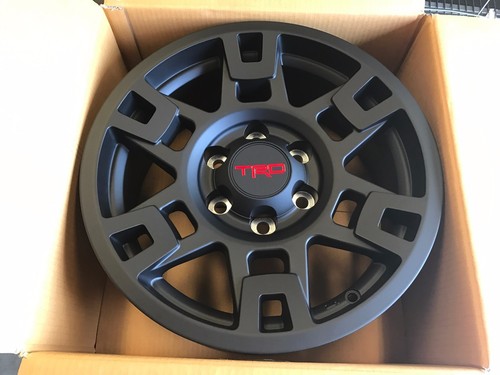 17" Black TRD Pro SEMA Wheel Toyota Tacoma, 4Runner, & FJ Cruiser 17X7 ...