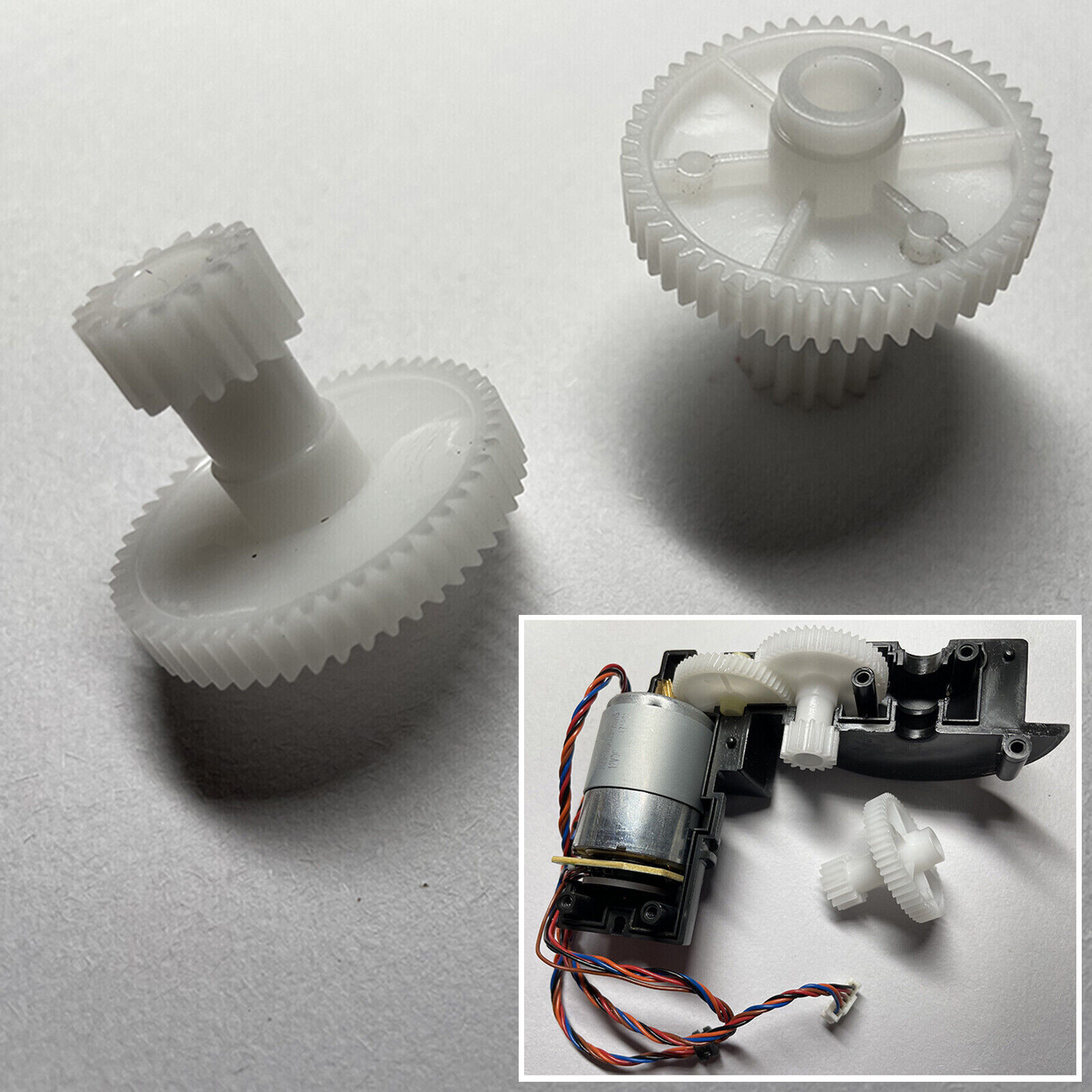 2PC Gears Module Secondary Gear Repair Part for NEATO Robot Vacuum ...