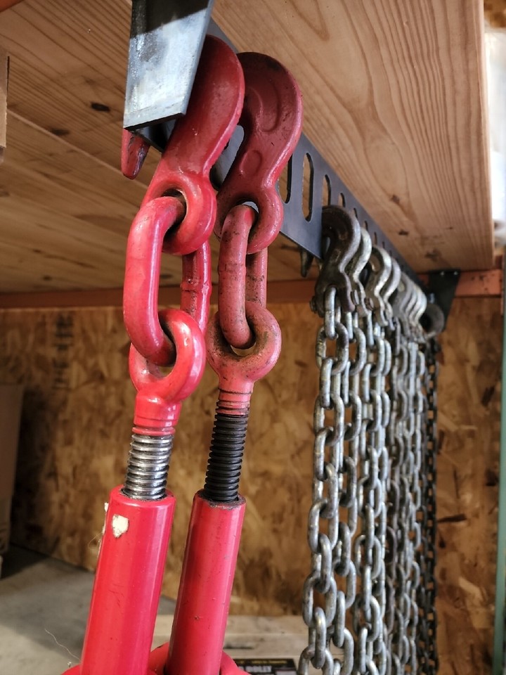 Chain Rack Log Chain Holder Chain Binder Chain Organizer Unwelded ...