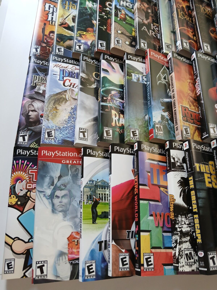 PlayStation 2 PS2 COVER ART - ARTWORK INSERTS ONLY - You Pick/Choose | eBay