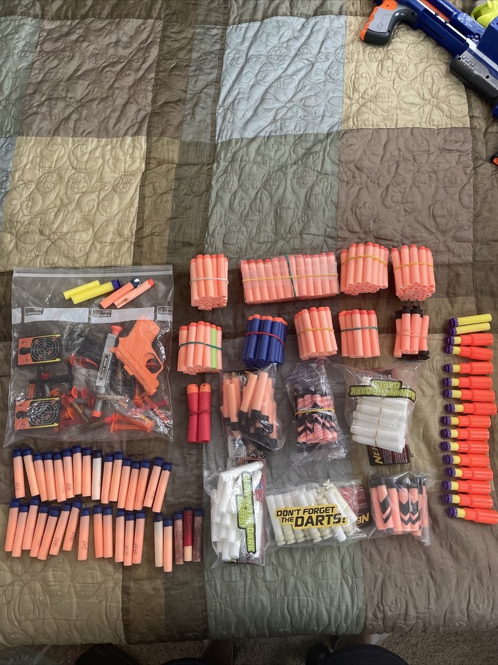 Nerf Lot Rare N Strike Gear Up Raider Barricade Rayven Ammo Dart Gun Blaster | eBay