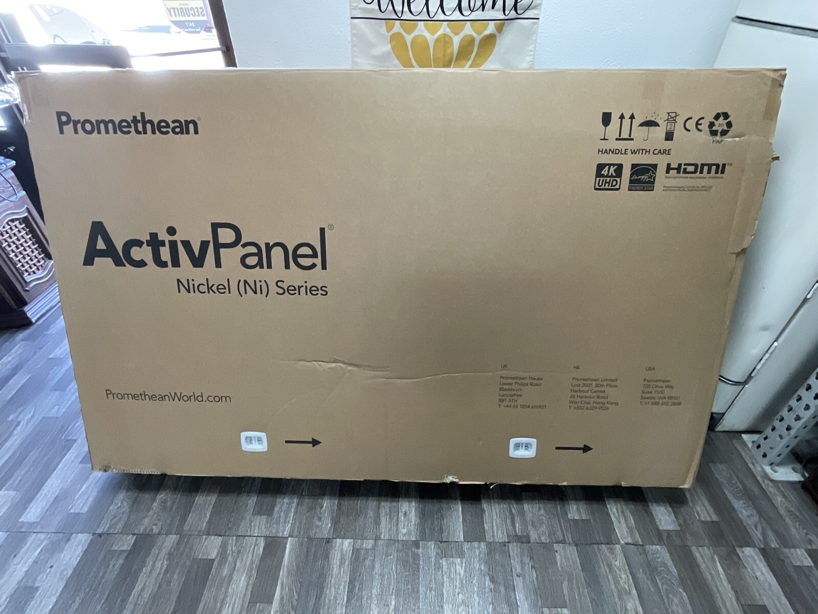 Promethean AP4-70 ActivPanel Touch 70" Interactive Flat Panel Display ...