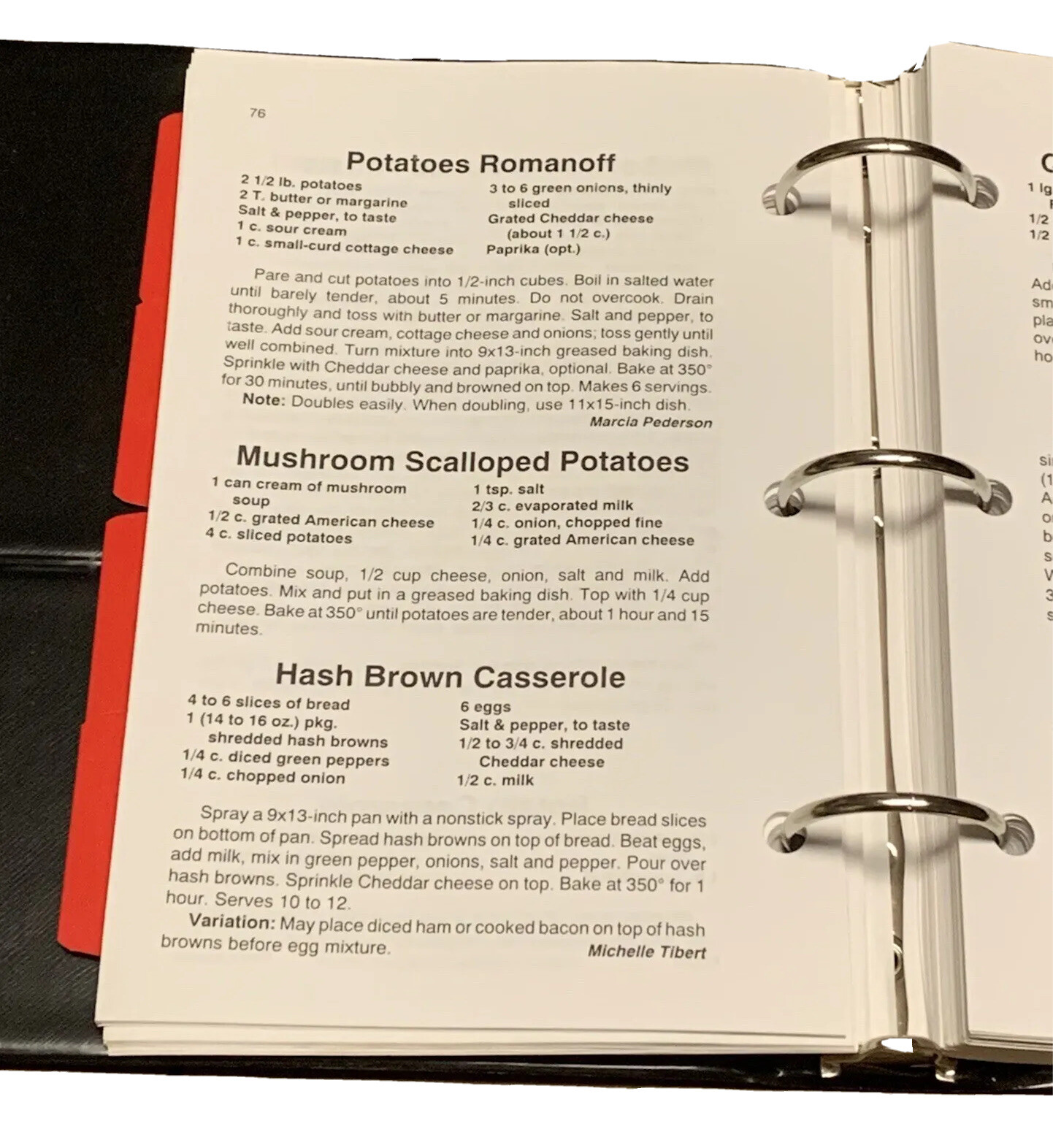 Vtg Red River Valley Potato Grower Auxiliary Cookbook East Grand Forks ...