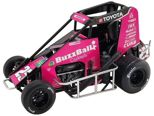MIDGET SPRINT CAR #25K REIMER "BUZZBALLZ" 2022 1/18 DIECAST MODEL ACME ...