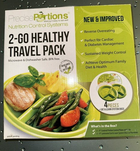 Precise Portions Nutrition Control System. 2-Go Healthy Travel Pack ...
