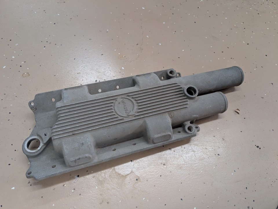 NOS Vintage Potvin Blower Intake Manifold Small Block Chevrolet | eBay