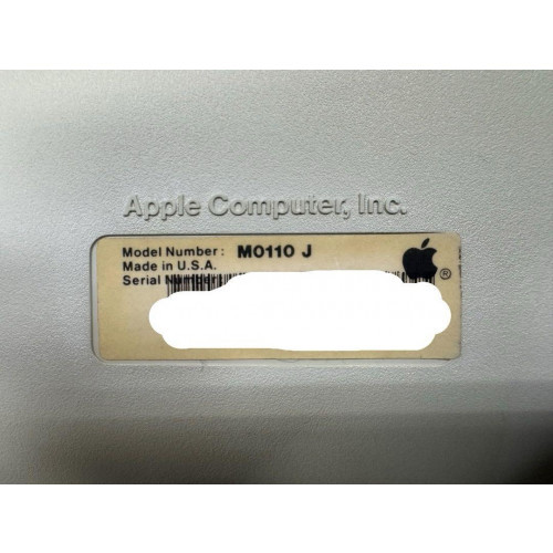 Apple Macintosh Keyboard M0110 J | eBay