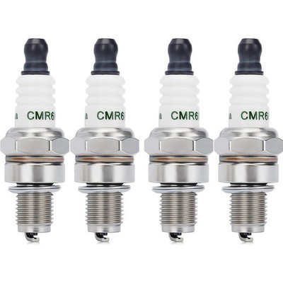 506615101 Spark Plug for Husqvarna 130BT 150BT 170BF Blower (Pack of 4 ...