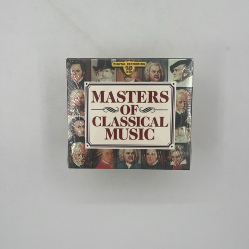 Masters Of The Classics 10 CD Box Collection Featuring Classical Music ...