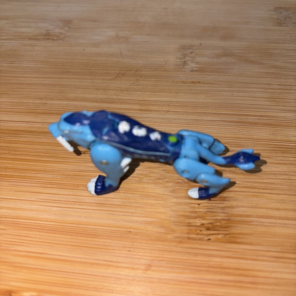 MONSUNO Longfang mini figure Blue White Sabertooth Tiger | eBay