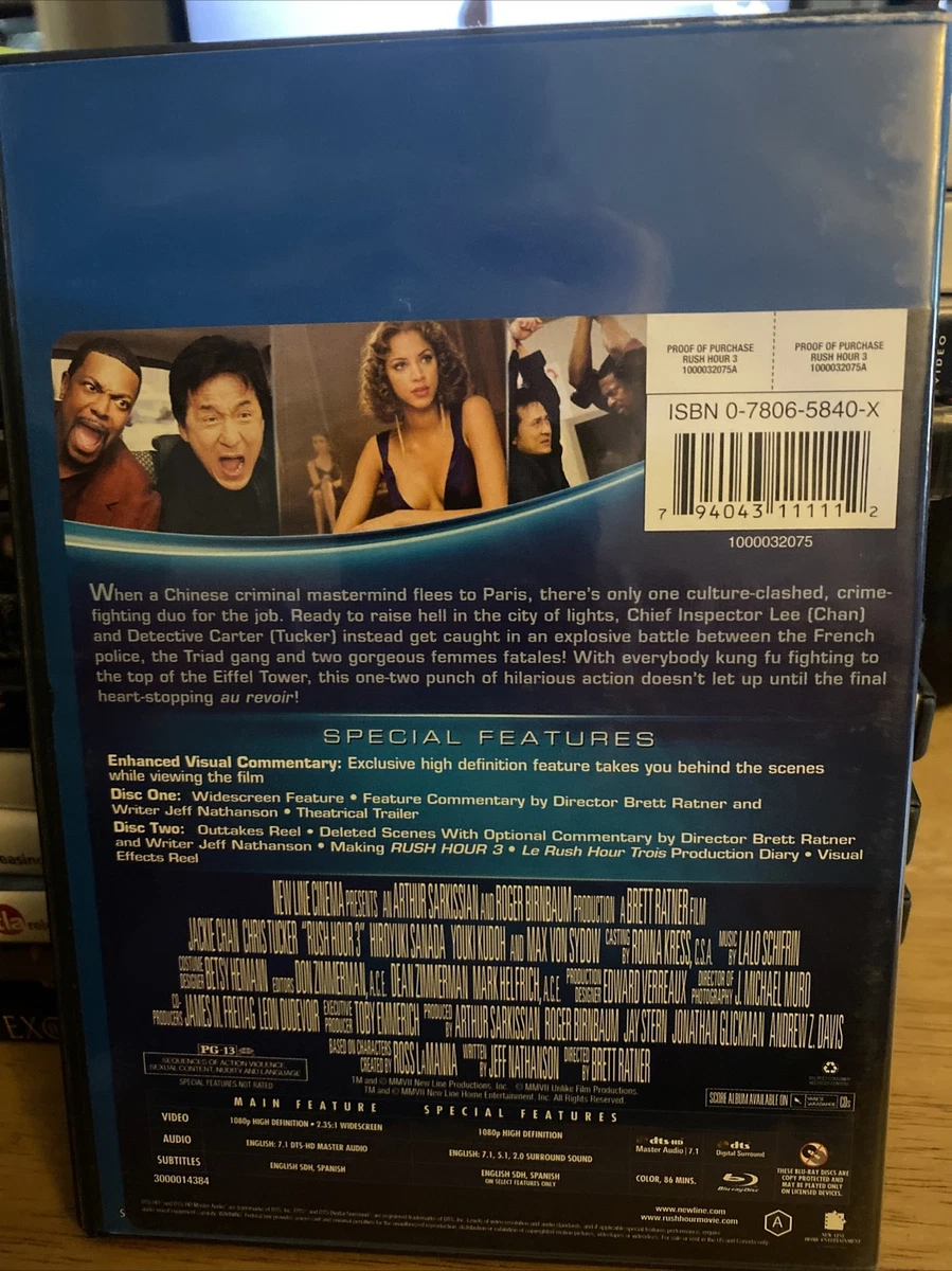 Rush Hour 1998 Blu Ray