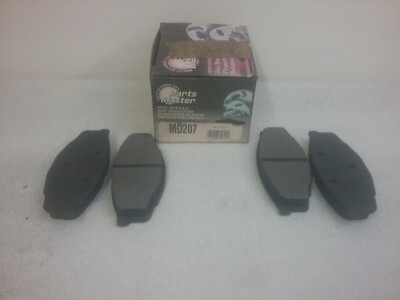 MD207 Parts Master Semi-metallic Disc Brake Pads Premium Quality | eBay