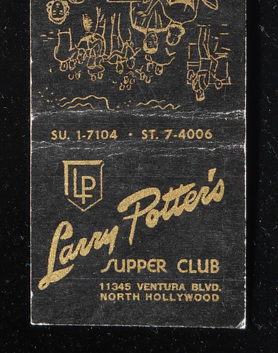 1950s Larry Potter's Supper Club 11345 Ventura Blvd. North Hollywood CA ...