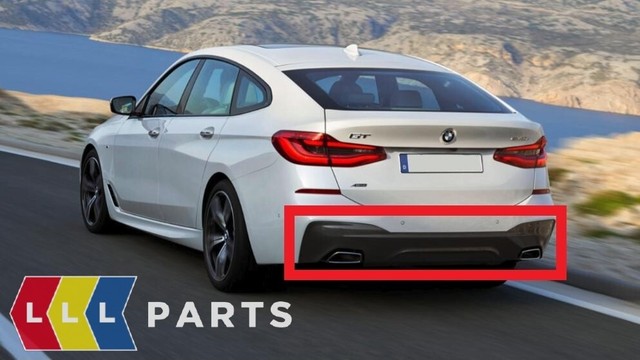 NEW GENUINE BMW 6 SERIES G32 GT REAR M AERODYNAMIC BUMPER LOWER TRIM ...