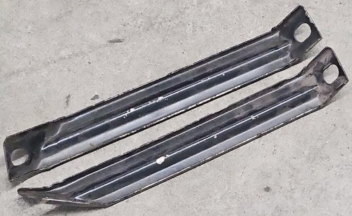 1966 1967 FORD FAIRLANE FENDER TO RADIATOR SUPPORT BRACKETS BRACES | eBay