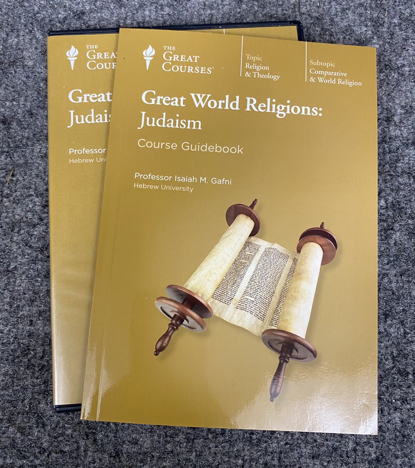 Great Courses Great World Religions JUDAISM Two DVDs & Guidebook *Mint ...