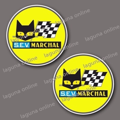 autocollant décalcomanie étanche brillant logo sev marchal 8 | eBay