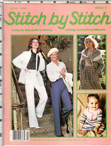 Stitch by Stitch Issue 7 Sewing Knitting Crochet Needlework Pages 177 ...