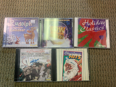 CHRISTMAS CD'S LOT OF 5 VARIOUS ARTISTS 2 SEALED 3 VG++ | eBay