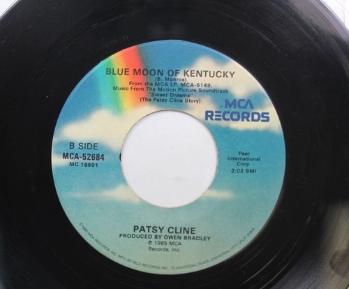 Country 45 Patsy Cline - Blue Moon Of Kentucky / Sweet Dreams On Mca ...