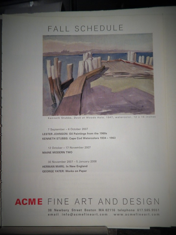 GEORGE D ROSENBAUM / KENNETH STUBBS ART PIECES VTG ORIG 2007 ...